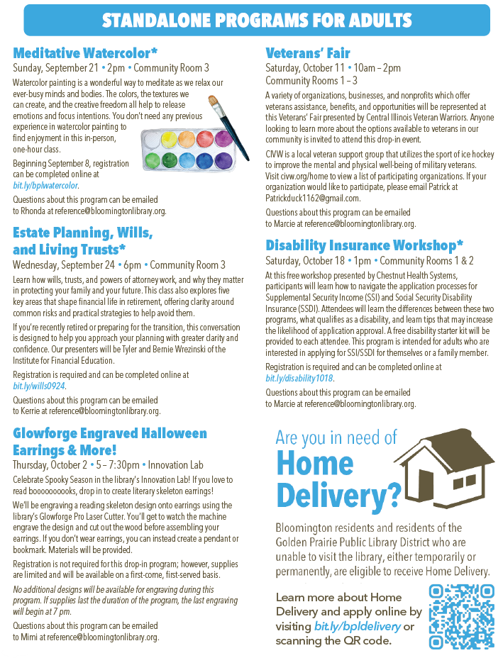 Program Guide | Bloomington Public Library